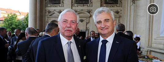 Reception for All Czech Ambassadors at the Senate – Czech & Slovak Leaders