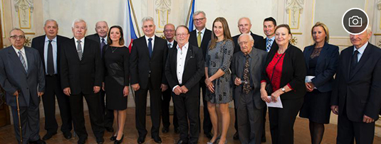 Senate Silver Commemoration Medals - Czech & Slovak Leaders