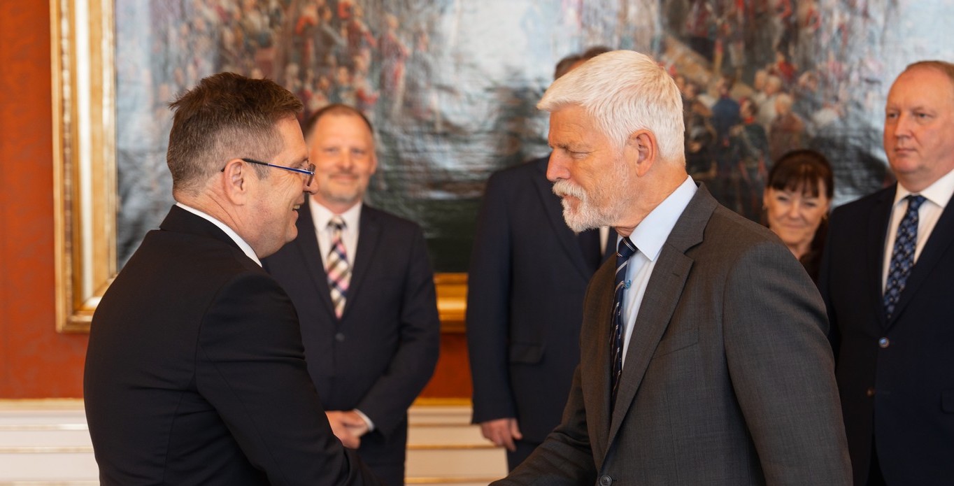 The President of the Republic received new ambassadors – Czech & Slovak ...